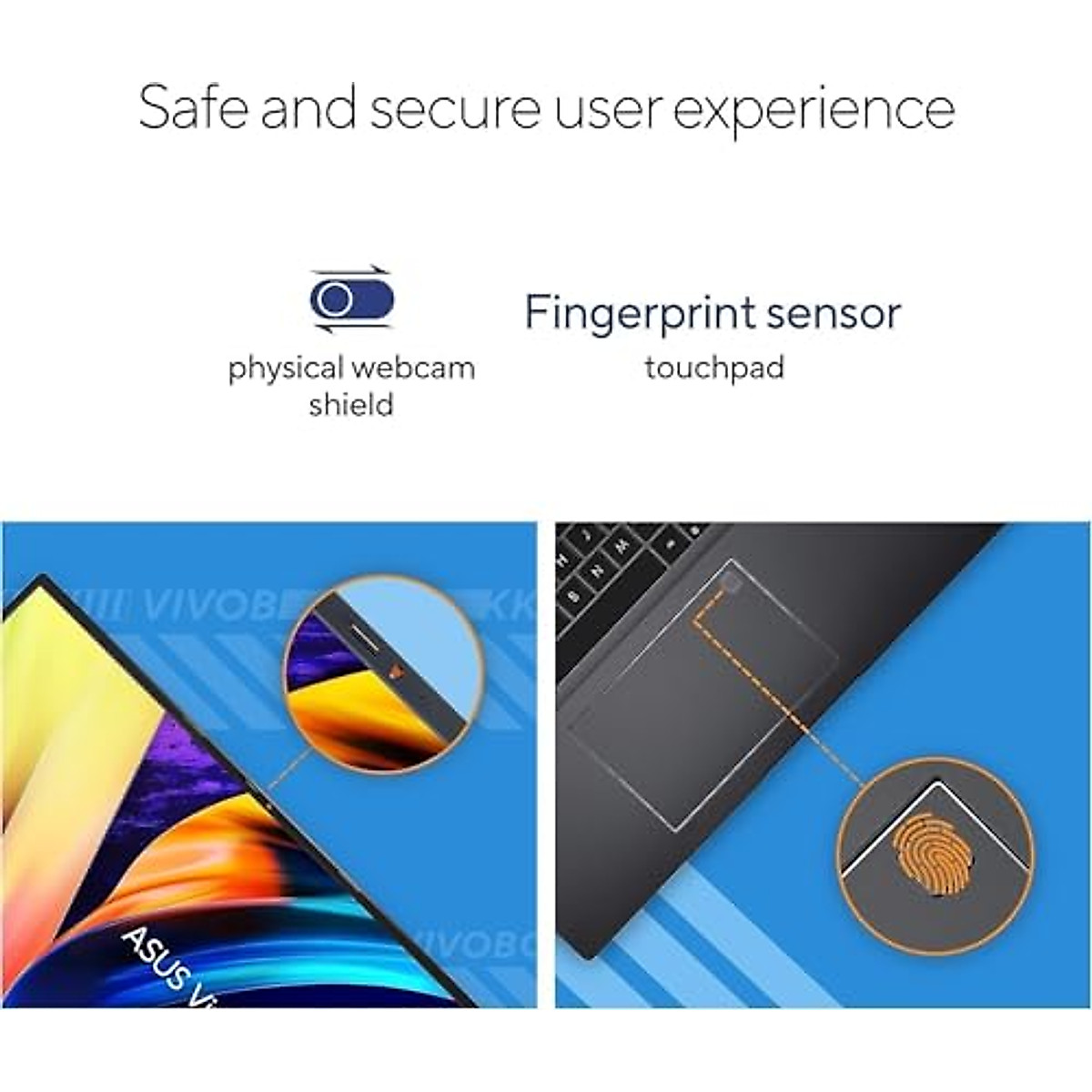 ASUS Vivobook 16 Laptop Computer, 16 Inch Laptop i5 WUXGA, Intel 10-Core i5 Laptop Microsoft Office Lifetime,8GB RAM 256GB SSD Windows 11 Pro Notebook PC|Backlit Keyboard 10-Key Number Pad|HDMI|USB-C