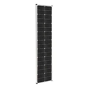 Zamp Solar Legacy Series 90-Watt “Long” Roof Mount Solar Panel Expansion Kit for Curved Roofs. Additional Solar Power for Off-Grid RV Battery Charging - KIT1010