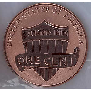 2019 W Lincoln Shield 2019 W Reverse Proof Lincoln Shield Cent With Envelope And COA Penny Very Good US Mint DCAM