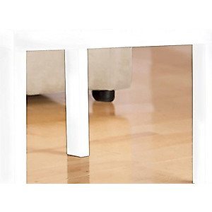 Ameriwood Home Parsons Modern Coffee Table, White