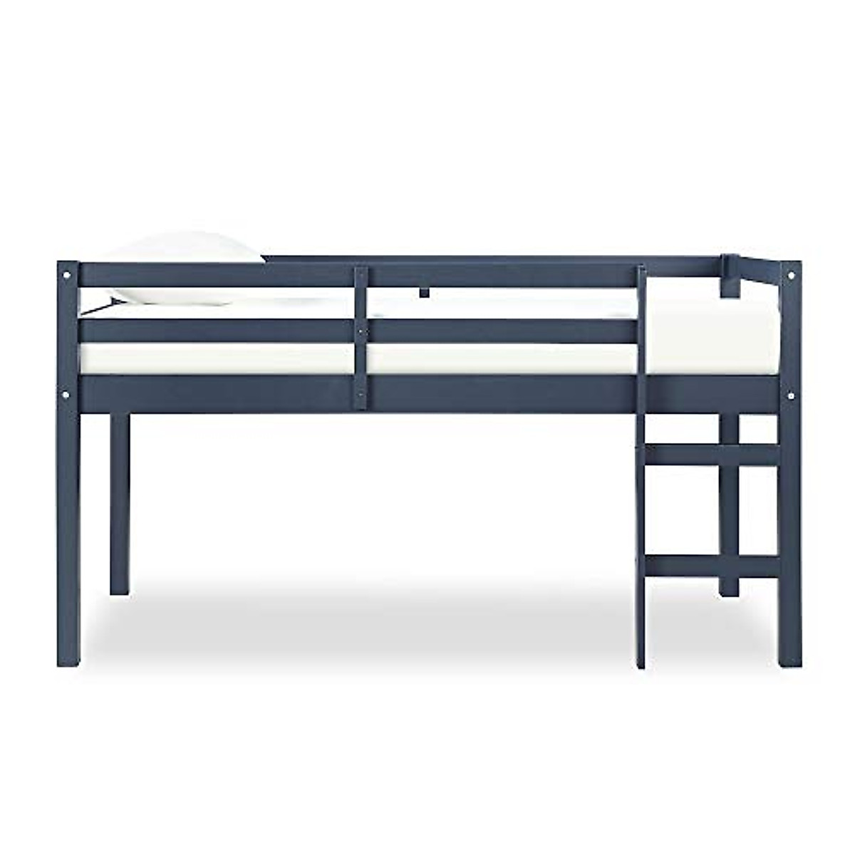 DHP Milton Junior Twin Loft Bed, Blue