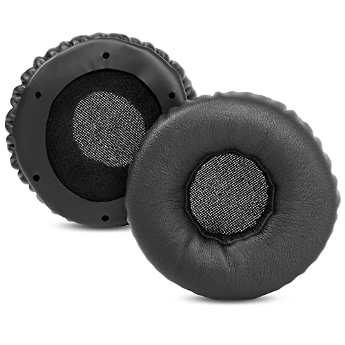 YunYiYi Ear Cushion Replacement Compatible with Sol Republic Tracks HD V8/V10/Republic 1430-00/02/03 Tracks Air Headphones Earpads Cover (Black 1)