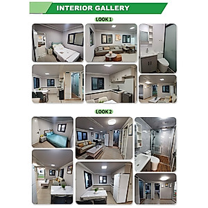 Luxury Modular 20ft & 40ft Prefab Home - 3 Bedrooms, Ready-to-Move-In Tiny Cabin