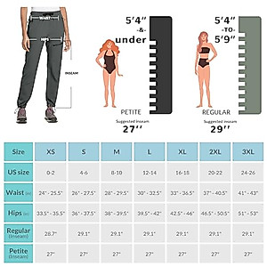 BALEAF Women's Hiking Pants Quick Dry Water Resistant Lightweight Joggers Pant for All Seasons Elastic Waist Steel Gray Size L, Capri