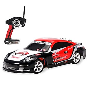 GoolRC WLtoys K969 RC Car, 1:28 Scale 2.4GHz Remote Control Car, 4WD 30KM/H High Speed RC Racing Car, Drift Car for Kids and Adults