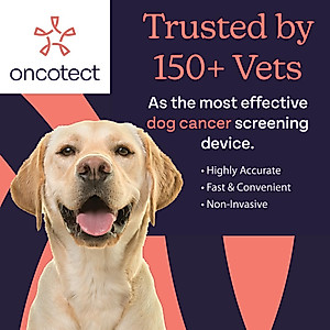 Oncotect Essential Dog Cancer Screening Test Kit, Easy to Use at Home Cancer Detection, Affordable Non-Invasive Urine-Based Test, Works On All Dog Breeds and Ages
