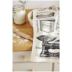 Ulster Weaver Baking Unbleached Cotton Tea Towel