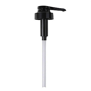 VOVCIG Syrup Bottle Nozzle, Pressure Oil Sprayer, Household Pump Push-type, Sauce Plastic Pump - with Long Dip Tubes - for Oyster Oil Jam Ketchup Bottles -Type