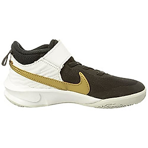 NIKE Unisex Kid's Running Shoes Sneaker, Black Metallic Gold White Photon Dust, 31 EU