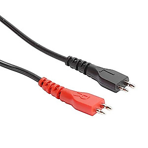 eboxer-1 Headphone Audio Cable, Spring Audio Cable with Adapter, OFC Copper Core, Replacement 3.5mm Headset Audio Wire for Sennheiser HD25/HD560/HD540/HD430/HD250, 19.7ft