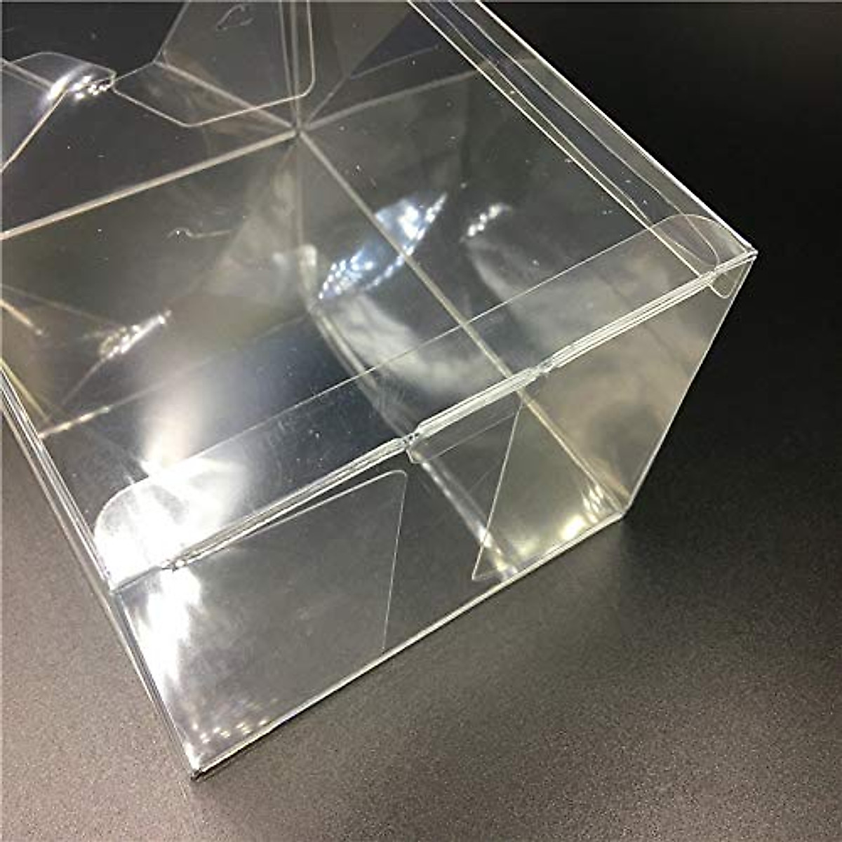 PUDXLRE VERSAINSECT oose Clear Plastic Strong Pop Protectors Compatible with 4-inch Funko Pop Figures, Crystal Clear, Auto-Locking Tab and Heavy Duty Acid Free w/Protective Film (20 Pack)