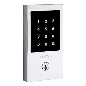 Baldwin 8225055ZW Baldwin 8225.ZW Touchscreen Minneapolis Z-Wave Deadbolt