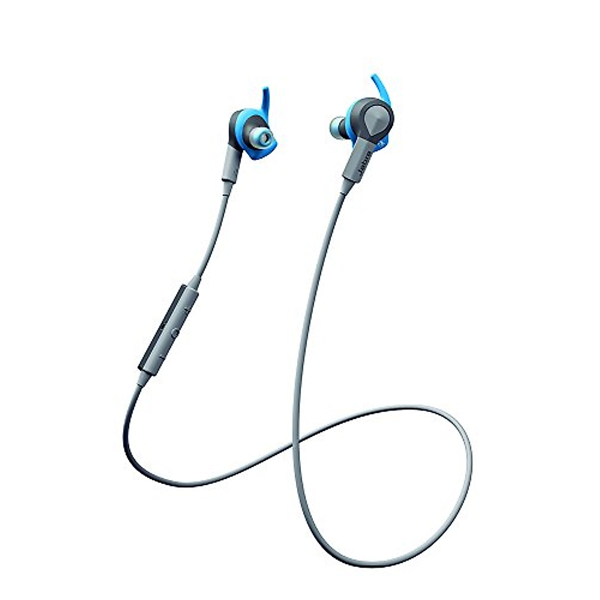 Jabra SPORT COACH (Blue) Wireless Bluetooth Earbuds for Cross-Training - Retail Packaging