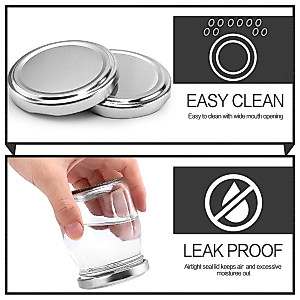 KAMOTA Glass Jars, 40 PACK 4 oz Clear Yogurt Jars With Silver Lids, Glass Pudding Jars Yogurt Jars Ideal for Jam, Honey, Wedding Favors, Shower Favors(150ml)