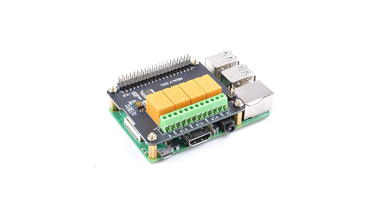 GeeekPi 4-Channel Relay for Raspberry Pi | Smart Home