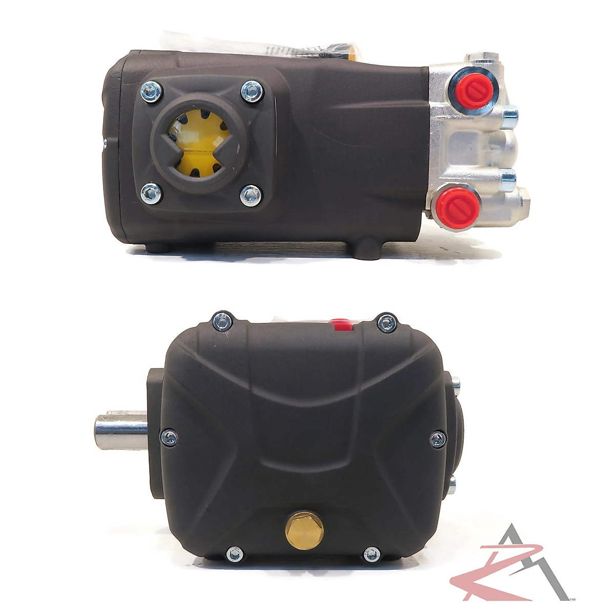 Genuine OEM Annovi Reverberi Horizontal Pump for Pressure Washer for Interpump WS101, 24mm Shaft