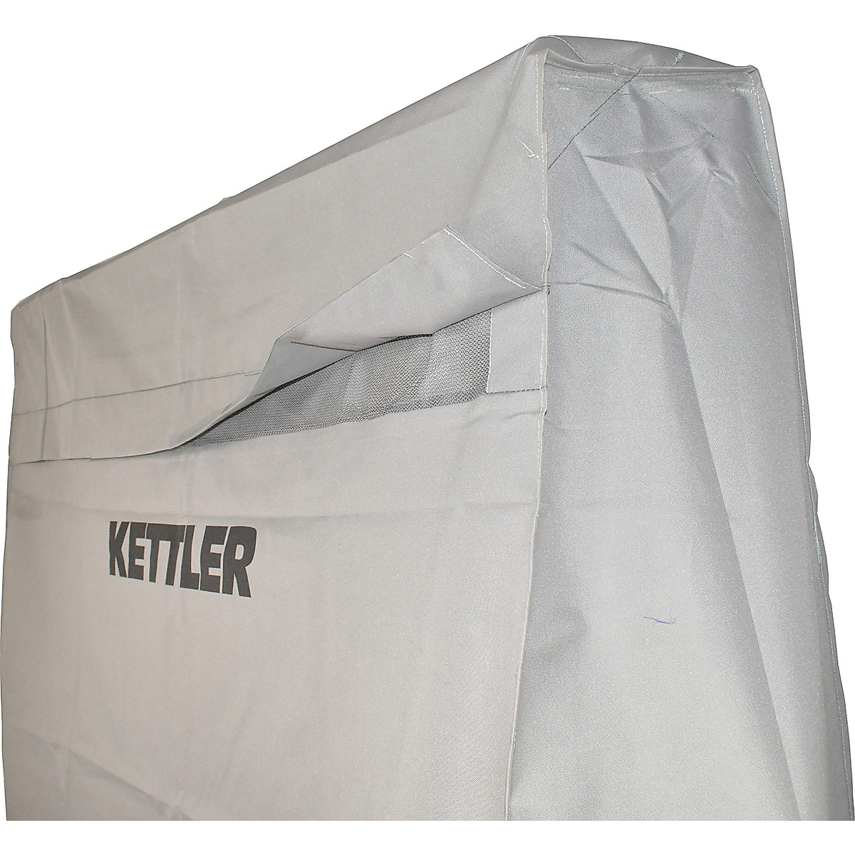 KETTLER Heavy-Duty Weatherproof Indoor/Outdoor Table Tennis Table Cover, Grey (7033-100)