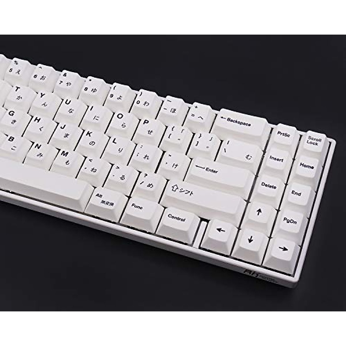 Gliging 135 Keys PBT Japanese Keycaps Cherry Profile DYE-Sub White Theme Minimalist Style Suitable for Mechanical Keyboard