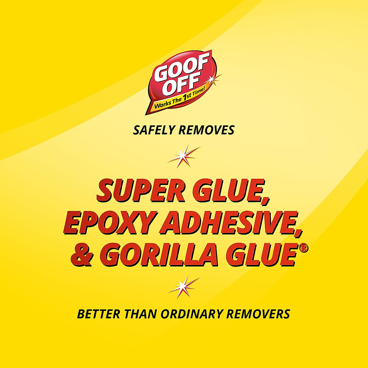 Goof Off Super Glue Remover - 4 oz. can, Yellow (FG678)