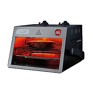 The Otto Grill Original, Infrared Steak Grill from Otto Wilde, 1500°F in 3 Minutes, Integrated Grill Drawer, 100% Stainless Steel