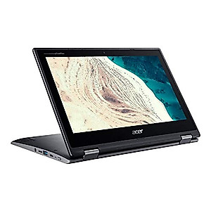 Acer Chromebook Spin 511 2-in-1 with Intel Celeron N4000 1.1GHz (11.6-inch, 4GB RAM, 32GB Flash) Black (Renewed)