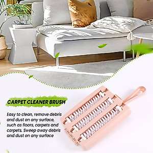 Beuiouer Carpet Cleaner Brush Sweeper Dirt Handheld Sofa Bed Pet Hair Debris Dirt Fur Roller Brush Household Cleaning Tool