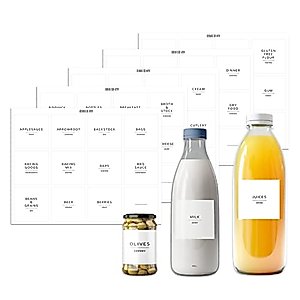 Dekluttr Minimalist Labels Set (Pantry 2)