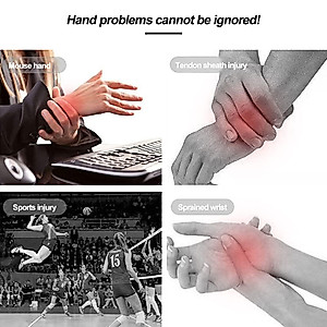 Adjustable Wrist Support Brace Thumb Splint Stabilizer Hand Support Ligament Injury Arm Protection Strap Corrector (Common to left and right)