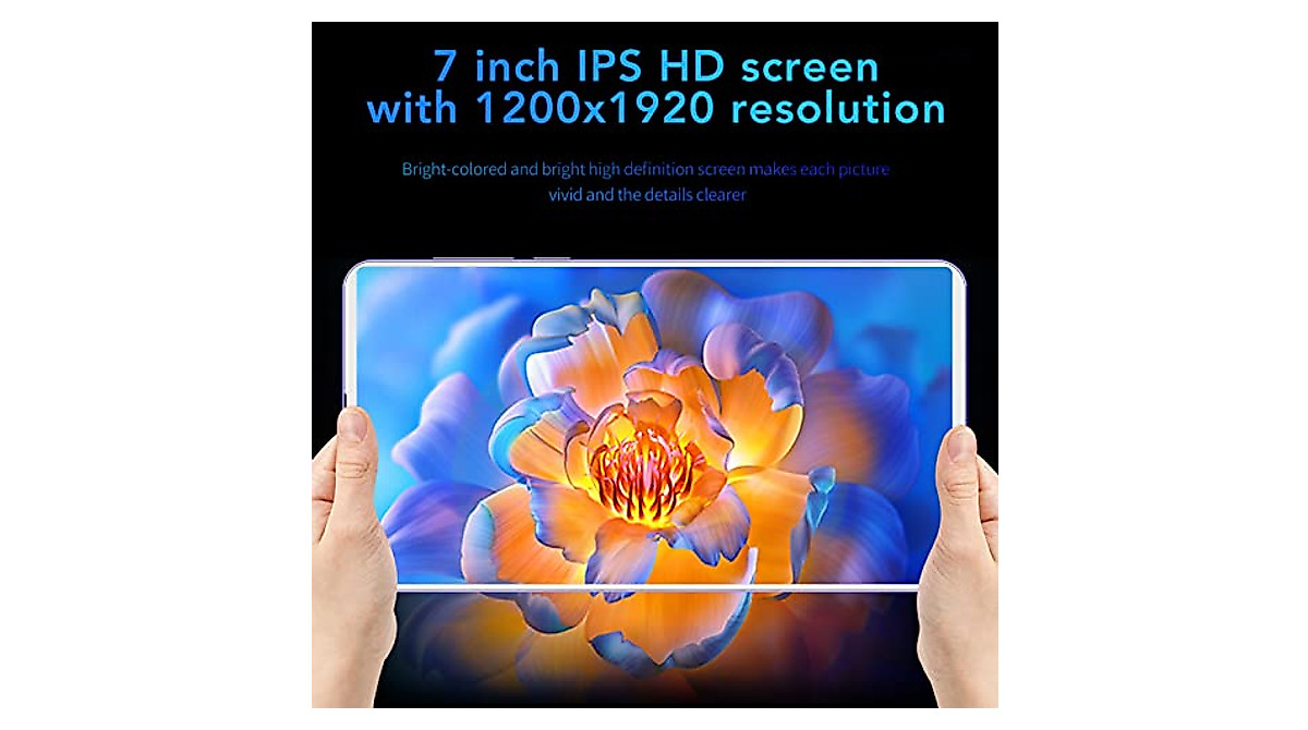LBEC Kids Tablet - 7in IPS Display, Long Battery Life