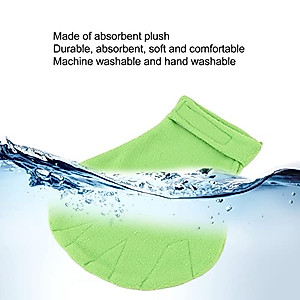 HEEPDD Sugar Glider Bonding Mitt, Bite Resistance Small Animals Bonding Calming Glove for Small Animal Sugar Glider Hedgehog Green