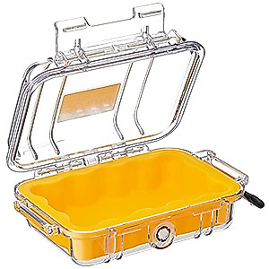 Pelican 1010 Micro Case (Yellow/Clear)