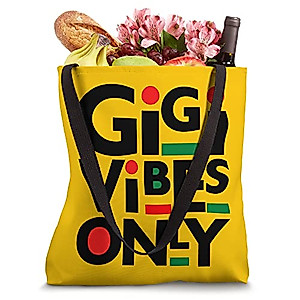 Gigi Vibes Only Black Mother Melanin Mom Auntie Grandma Fun Tote Bag