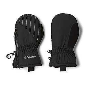 Columbia Unisex-child Chippewa II Mitten, Black, One Size