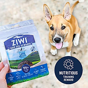 ZIWI Peak Good Dog Rewards Training Treats – All Natural, Grain-Free, Healthy Dog Treats (Lamb, 3oz)