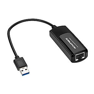Monoprice USB 3.0 to Gigabit Ethernet Adapter, Supports 10/100/1000 Mbps Connections, Plug-N-Play, Compatible with Windows, MacOS, Linux, and Android Systems