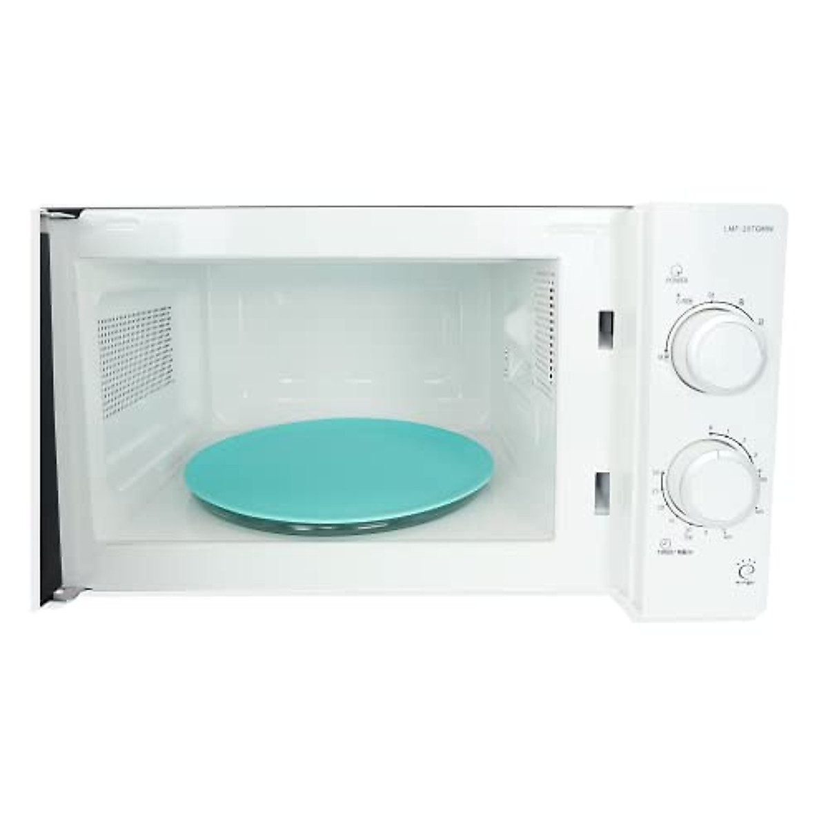 cusinine Silicone Microwave Mats, 2 Pack, Heat Resistant up to 570°F, 10 inches (Mint)