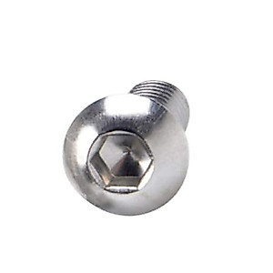 1/4-20 x 4 Inch Button Head Socket Cap Screws (10 pc) 18-8 Stainless Steel Bolts