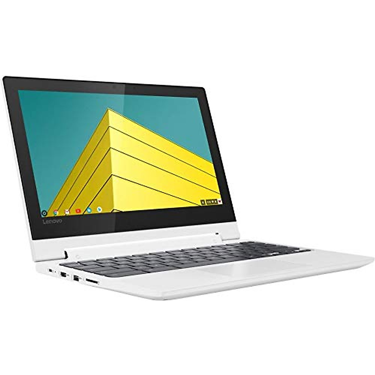 Lenovo Chromebook 2-in-1 Convertible Laptop, 11.6-Inch HD (1366 x 768) IPS Display, MediaTek MT8173C Processor, 4GB LPDDR3, 32GB eMMC, Chrome OS, Blizzard White, Choose Your eMMC (81HY0001US)