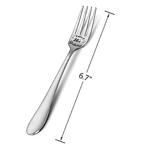 Happy 16th Birthday Spoon&Fork Gifts Engraved Spoon&Fork Personalized Birthday Gifts for Son Daughter Sister Brother Friends