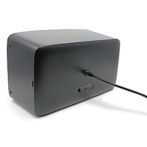 Vebner 12-Foot Power Cord Compatible with Sonos Five, Sonos Play 5, Sonos Beam, Sonos Arc, Sonos Amp, Sonos Playbase, Sonos Sub Gen 3 and Sonos Sub Mini - Black