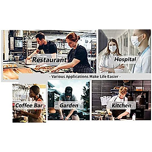 AW ANY WELL Unisex Chef Shoes Professional Oil Water Resistant Nursing Non-Slip Black White Waterproof Safety Working Shoes for Kitchen Garden Bathroom Construction Medical Shoes