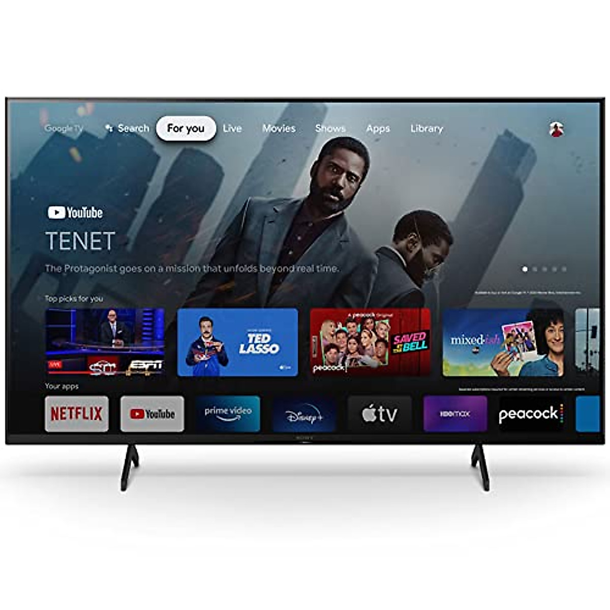 Sony KD-65X80K 65 inch X80K 4K Ultra HD LED Smart TV 2022 Model Bundle with Premium 2 YR CPS Enhanced Protection Pack