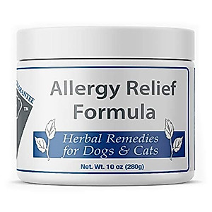 Doc Ackerman's - Allergy Relief Formula - Fast Acting Anti-Itch Relief - Enhanced with Green Tea Extract, Papaya, & Mullein - Immune Support for Pets - Professionally Formulated Herbal Remedy - 10 oz