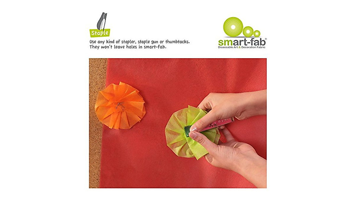 Smart-Fab Apple Green Fabric 48" x 40' - Durable, Versatile Craft Material