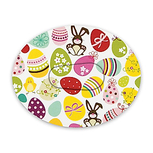 Dexcom G6 Easter Theme precut Adhesive Patches, 5 Pack. Split Backing.