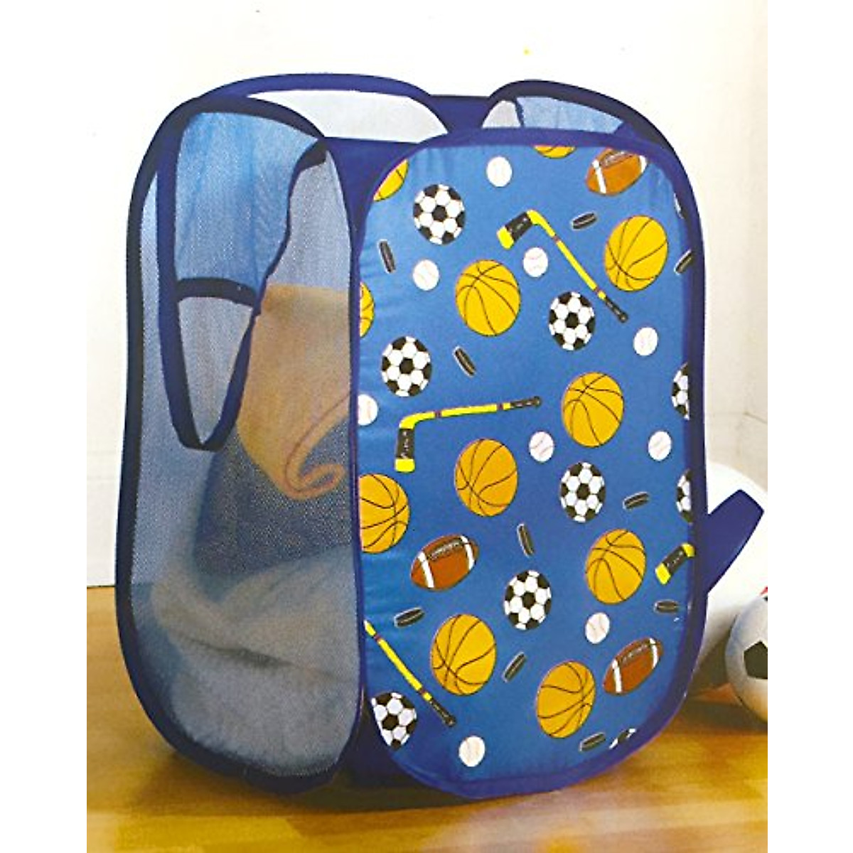 Heritage Kids Varsity Sports Pop Up Hamper Toy