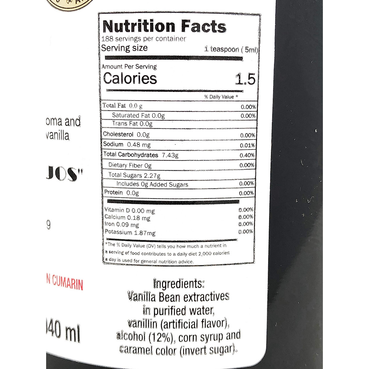 La Vencedora Vainilla Mexicana 31.8Oz (Pack de 2)