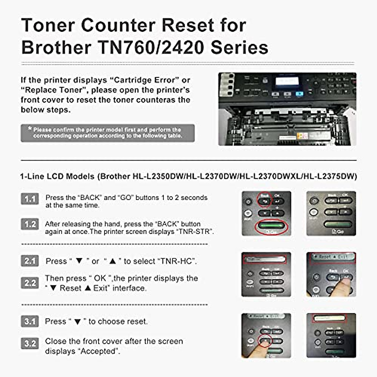 myCartridge SUPCOLOR Compatible Toner Cartridge Replacement for Brother TN760 TN 760 TN730 TN 730 to use with DCP-L2550DW HLL2390DW HLL2395DW HL-L2370DW MFC-L2710DW MFC-L2730DW Printer ( 4 Black)
