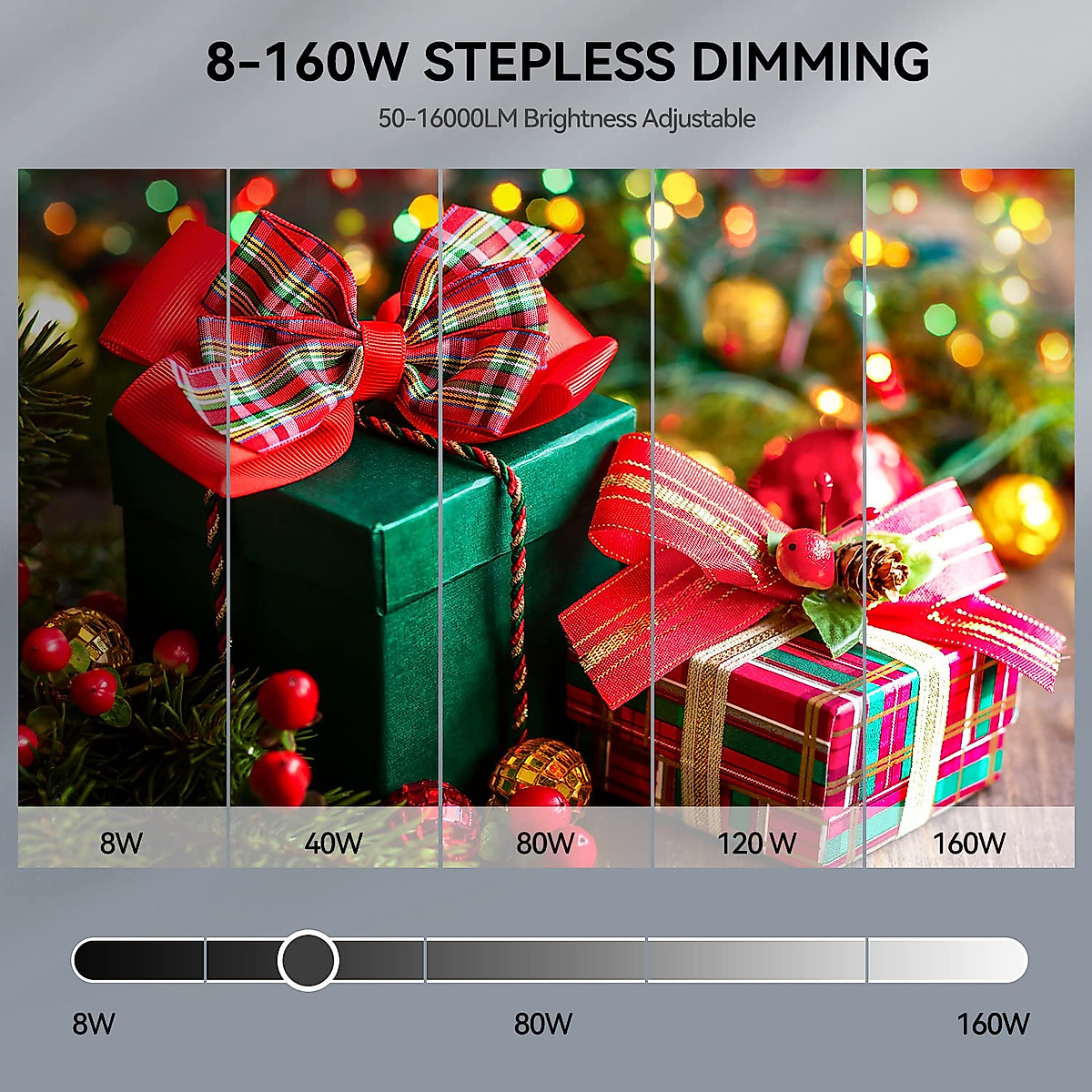 Professional Large Photo Light Box Photography Studio, Takerers 47x39x78inch LED Dimmable Shooting Tent Continuous Lighting Softbox for Clothing Photography with 3 Color Backdrops