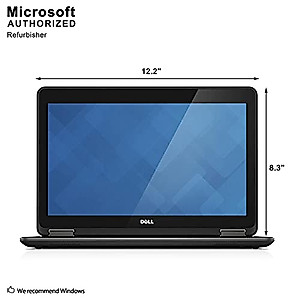 Dell Latitude E7240 Ultrabook PC - Intel Core i5-4300U 1.9GHz 8GB 128GB SSD Windows 10 Professional (Renewed)